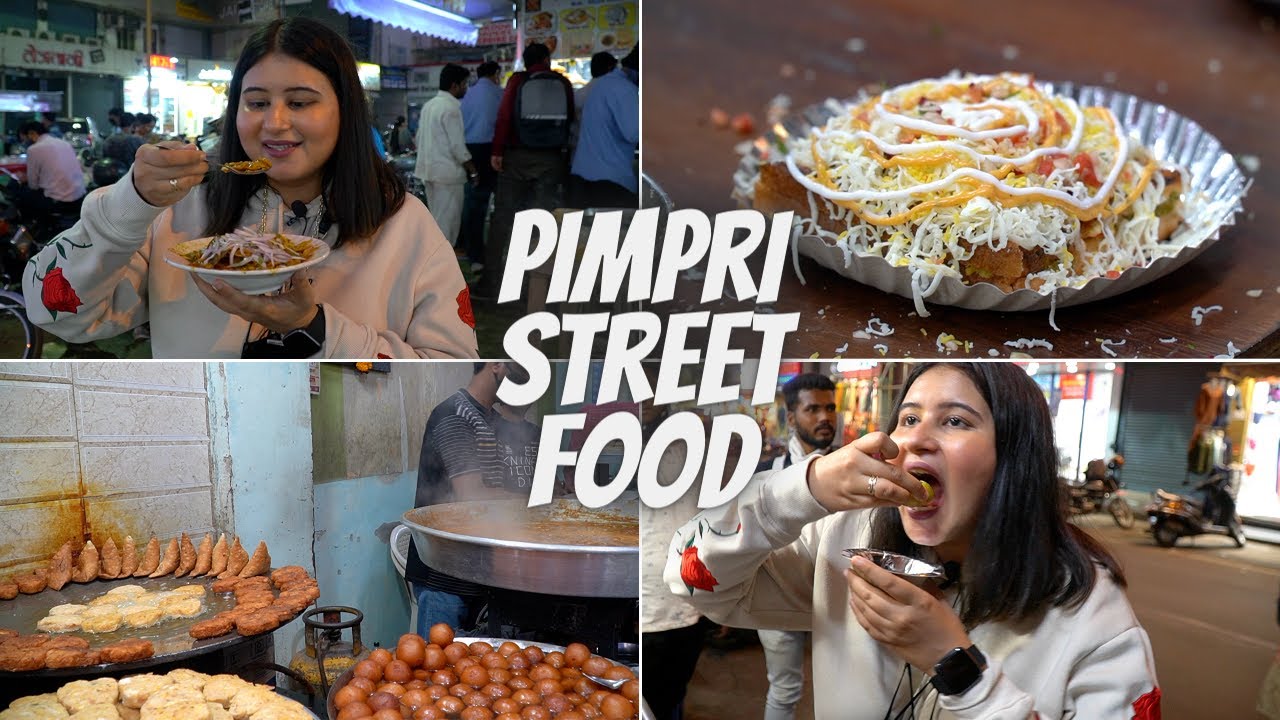 PIMPRI Street Food | Dal Pakwan, Pani Puri, Sandwich & More - YouTube