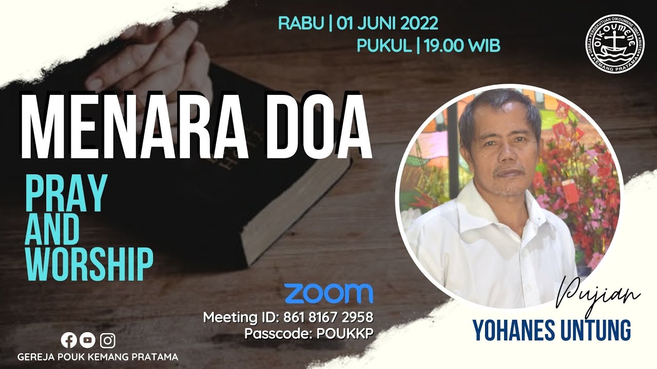 MENARA DOA, 01 JUNI 2022 - YouTube