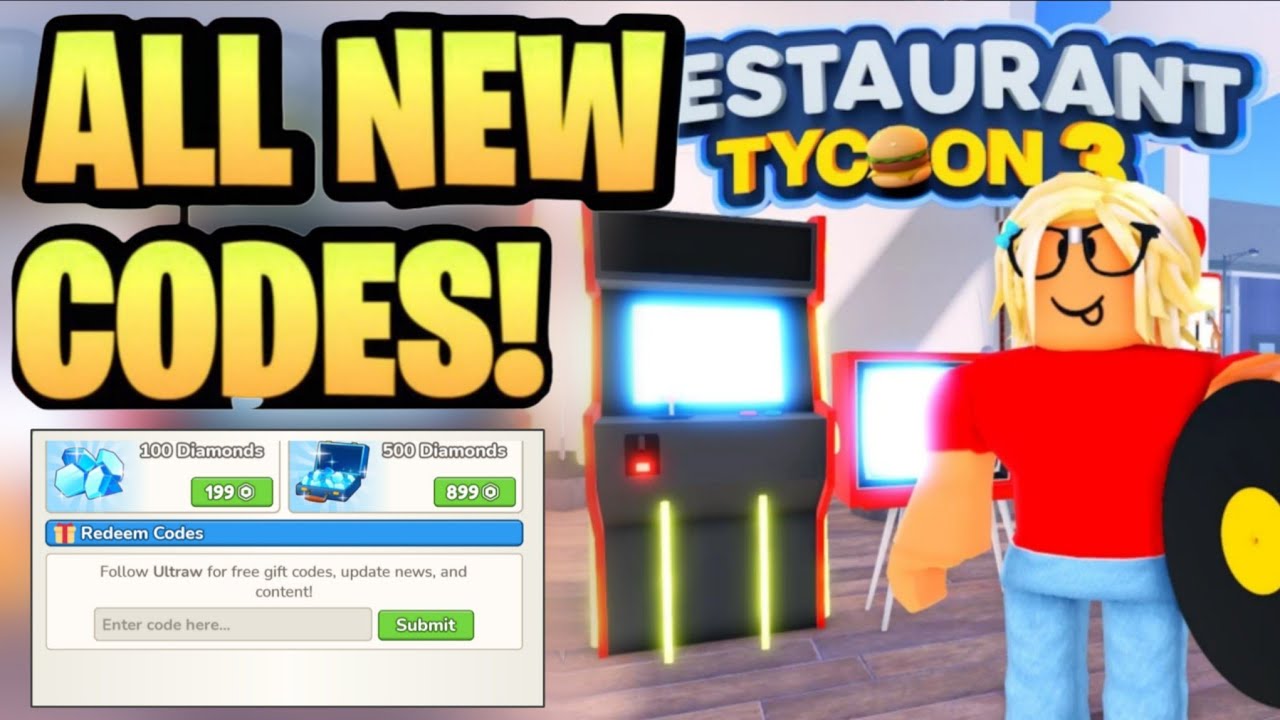 *NEW*ALL WORKING CODES FOR RESTAURANT TYCOON 3 IN SEPTEMBER 2025 - ROBLOX RESTAURANT TYCOON 3 ...