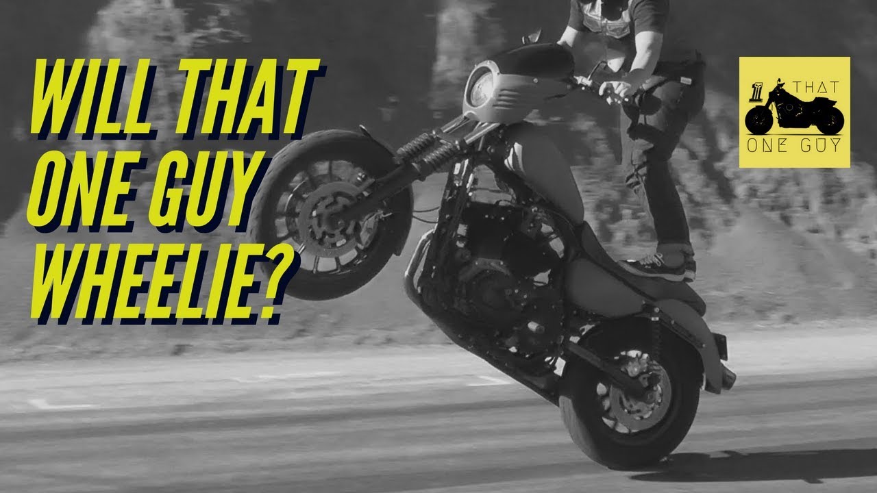 Stunt riding | When will T.O.G. pop a wheelie on the Dyna? - YouTube