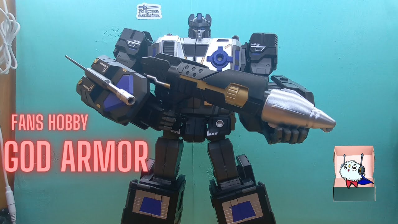 Unboxing: Fans Hobby - God Armor (G1 Godbomber) - YouTube