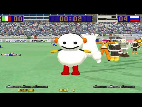MVP Yuki-Chan in Virtua Striker 2! #mvpyukichan #virtuastriker2 #sega #virtuastriker