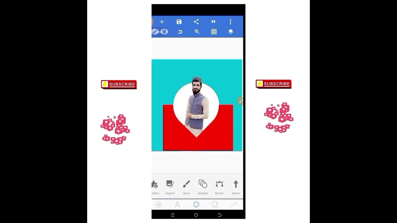 Image Masking into PixelLap shape without using masking tool 2024 #pixellabtutrorial # ...