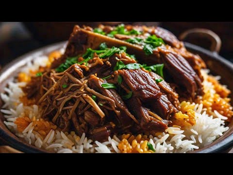 How to make famous Saudi Arabia Mandi slow cooked meat with rice Recipe ...
