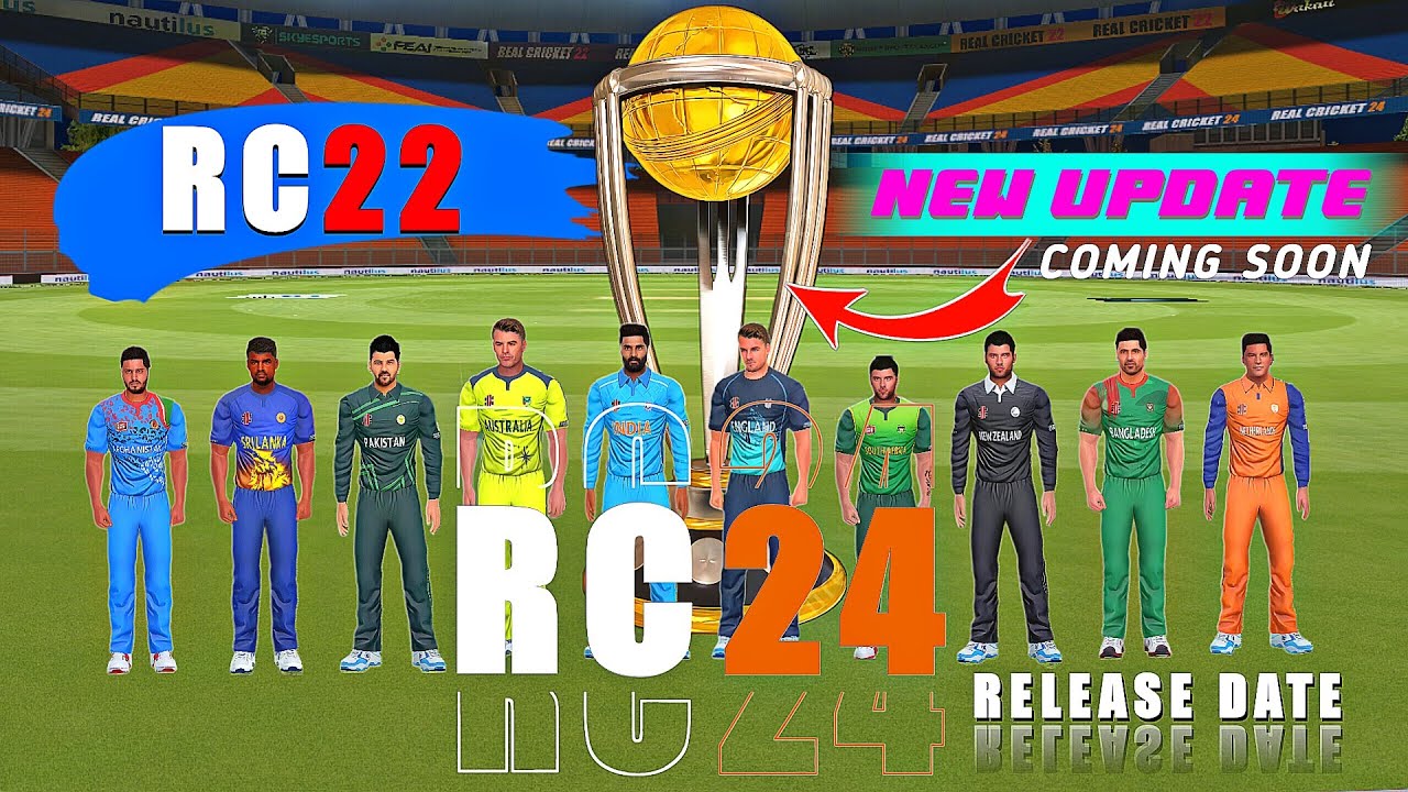 Real Cricket 22 New UPDATE Coming 😱 World Cup Special UPDATE | Real ...