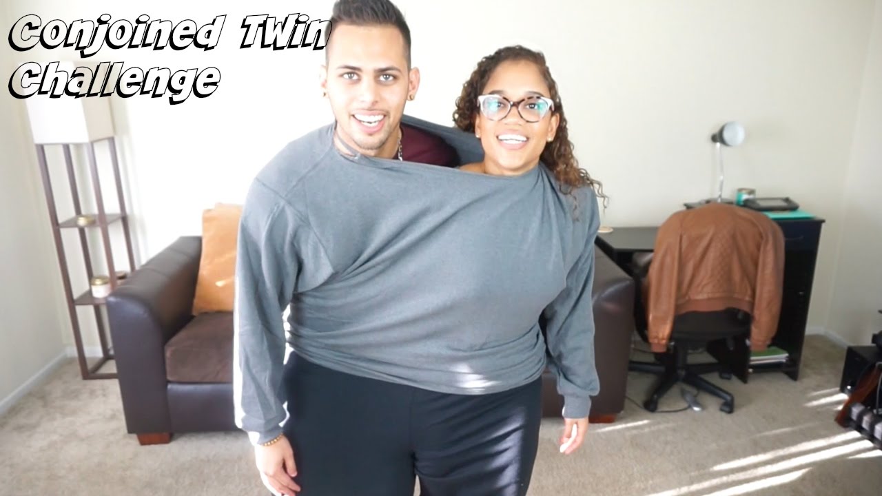 Conjoined Twin Challenge! - YouTube