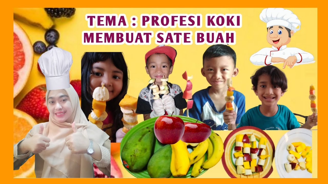 VIDEO PEMBELAJARAN PAUD TEMA : PROFESI SUB TEMA:KOKI KEGIATAN : MEMBUAT ...