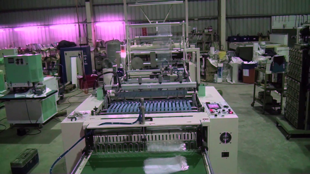 SB-1000SF Side seal machine - YouTube