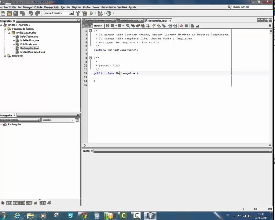 Inicio de Netbeans - YouTube