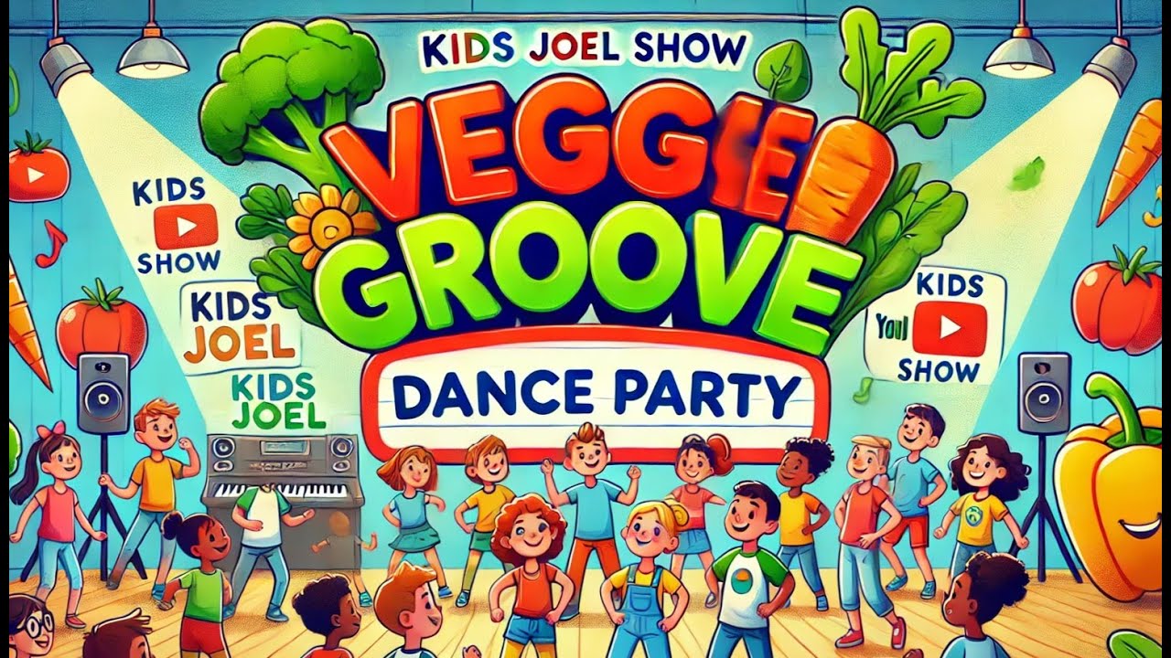 Veggie Groove Dance Party | Fun Kids Song about Healthy Eating | Kids ...