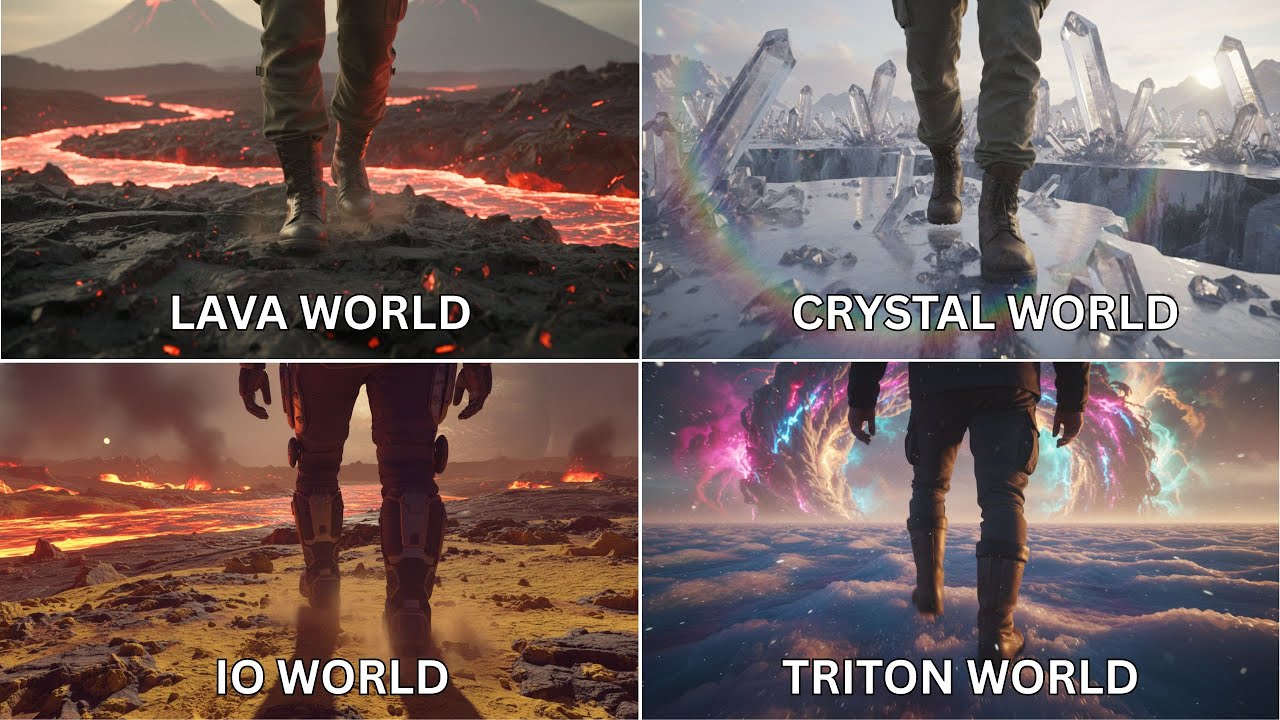 Walking on Every Planet (POV) — A Realistic Journey Across the Solar ...