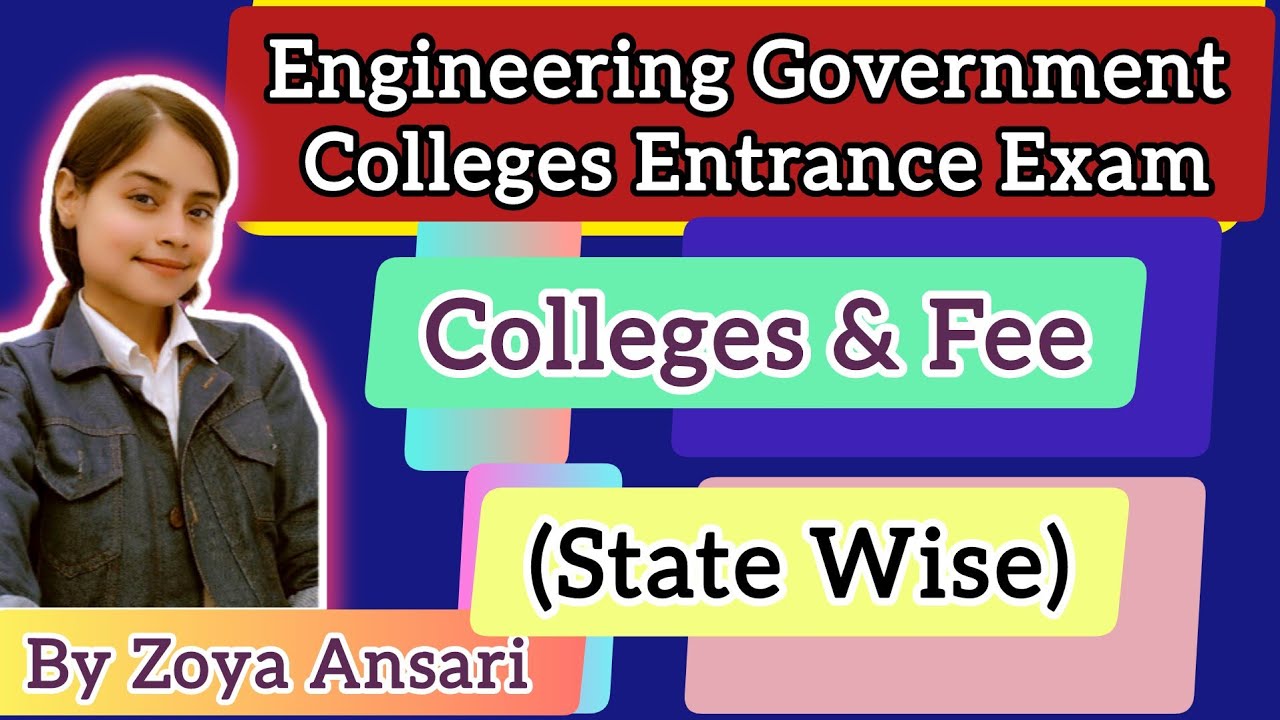 Engineering College In All India|State Wise Engineering Government College|Engineering Entrance ...