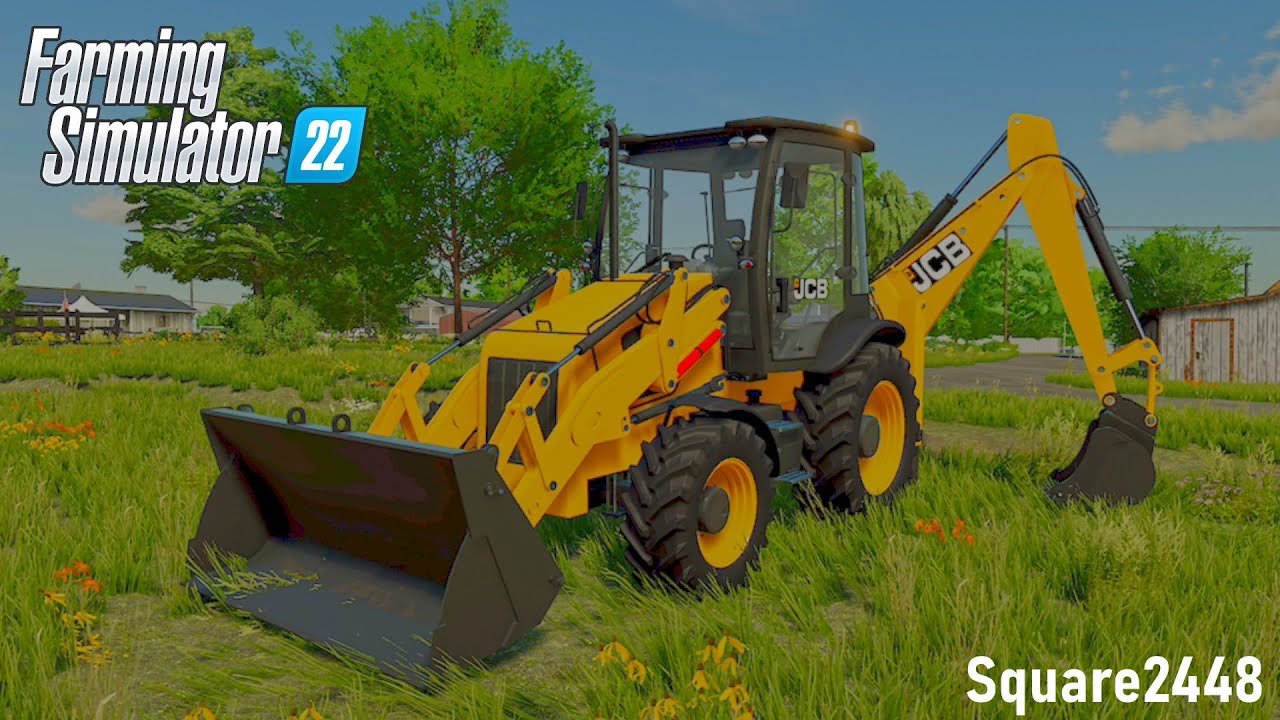 Putting NEW Backhoe To Work! (NEW JOB) | Xbox | FS22 Property ...