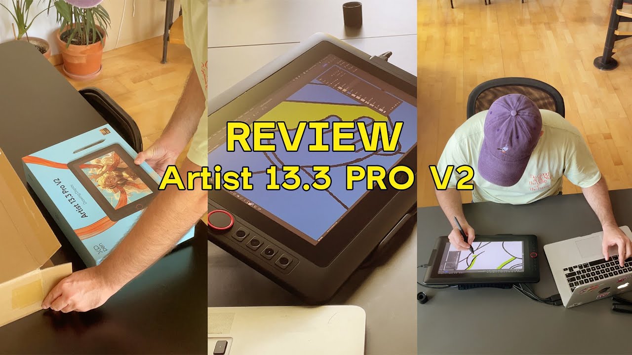 ️ Xp-Pen Artist 13.3 PRO V2 [ Review, Unboxing y Test ] - YouTube