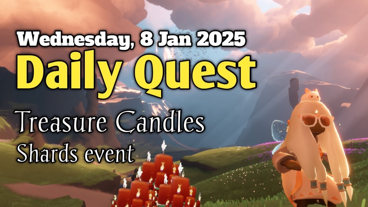 Sky Daily Quest today - Daylight Prairie 8 Jan 2025 | Sky Children of ...