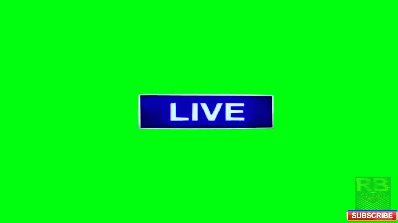 Live Ticker Animation Green Screen | RB GRAPHICS - YouTube