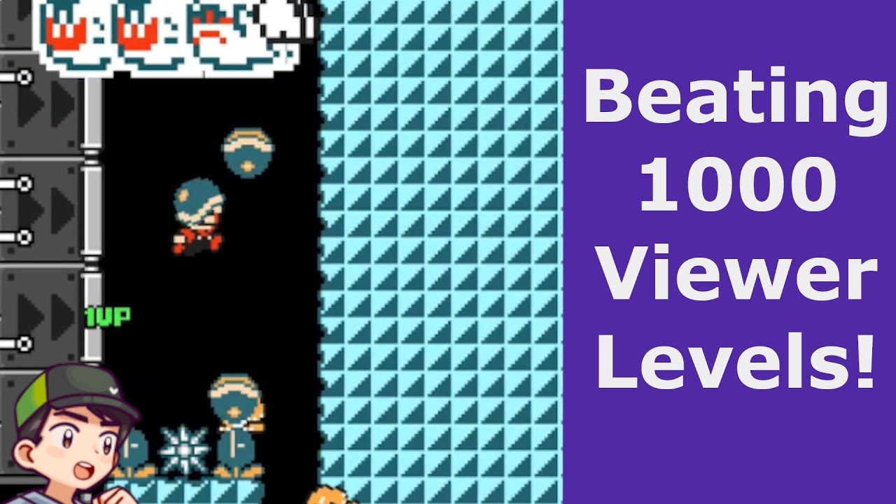 Amazing Shellmet Kaizo! Road to 1000 Viewer Levels in SMM2 - YouTube