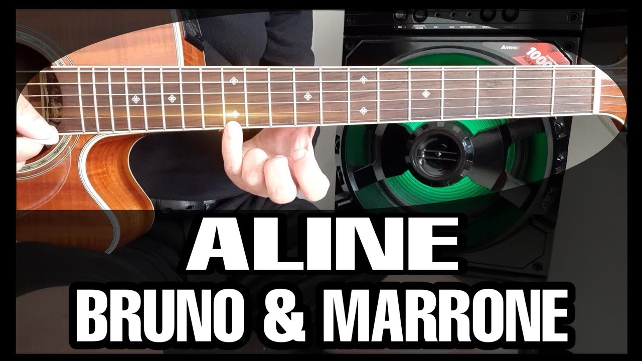 Solos Fáceis de Violão | Aline | Bruno & Marrone | Whatsapp: 27- 997454297 - YouTube