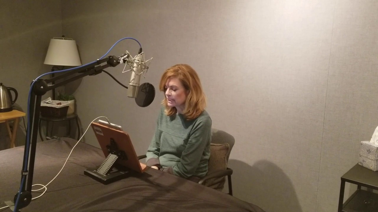 Mary Jordan narrates her audiobook THE ART OF HER DEAL - YouTube