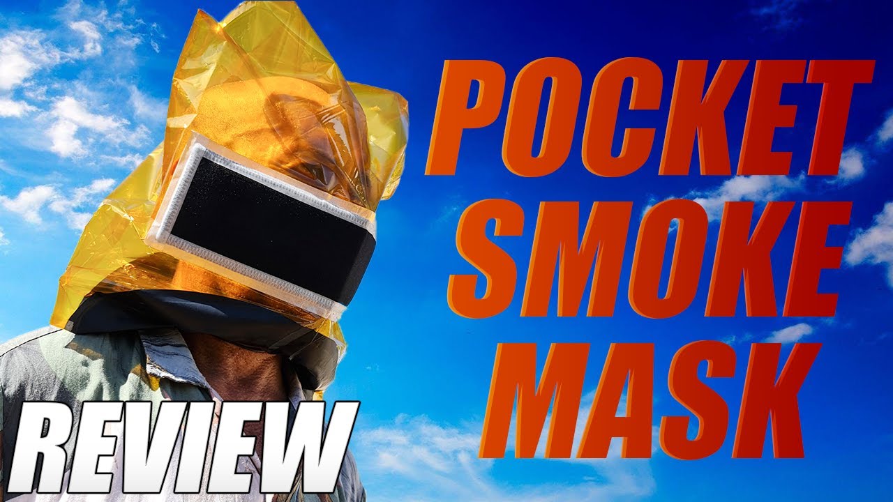 Pocket Smoke Mask Review - Personal Emergency Smoke Mask - YouTube
