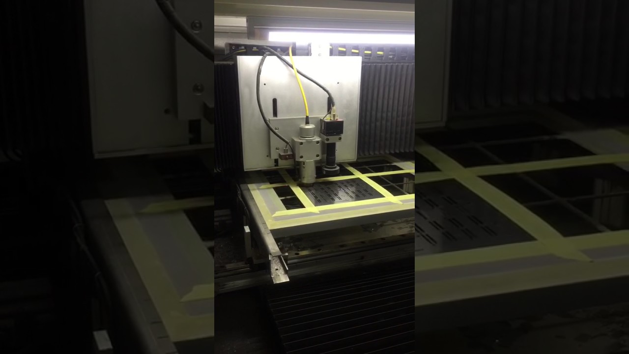 STM laser cutting machine metal stencil Cutter - YouTube