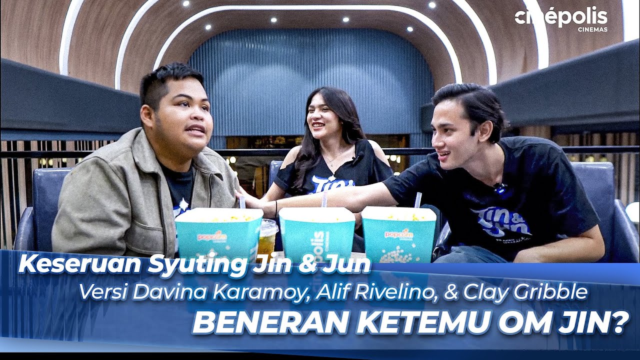 Seseru Apa Syuting Jin & Jun Davina Karamoy, Alif Rivelino, & Clay ...