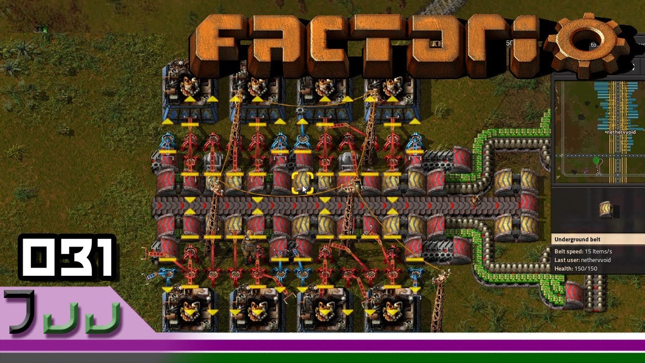 How to Use a Rainbow Belt for Compact Builds - 31 - Lets Play Factorio ...