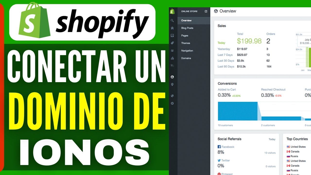 Como Conectar Un Dominio De Ionos A Shopify (2025) - YouTube