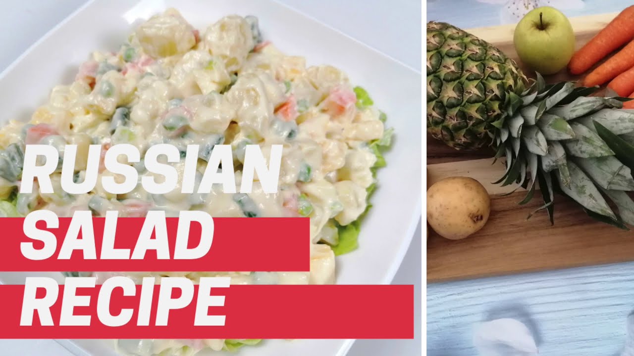 Russian Salad Recipe Easy and Tasty |best Healthy Russian Salad by ...