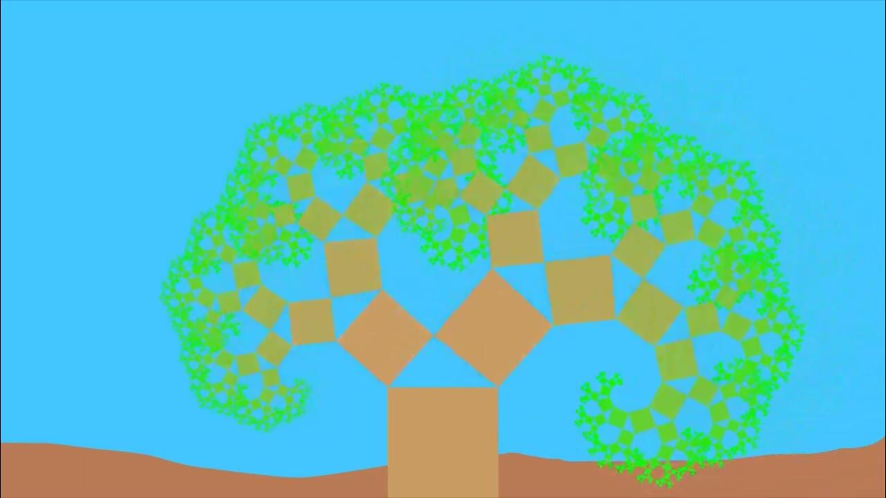 Pythagoras Tree in C++ and SFML - YouTube