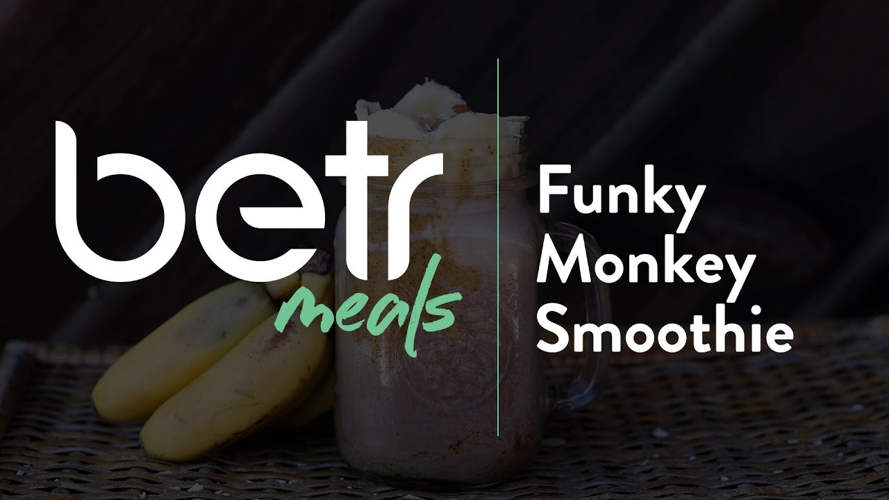 Funky Monkey Protein Smoothie - YouTube