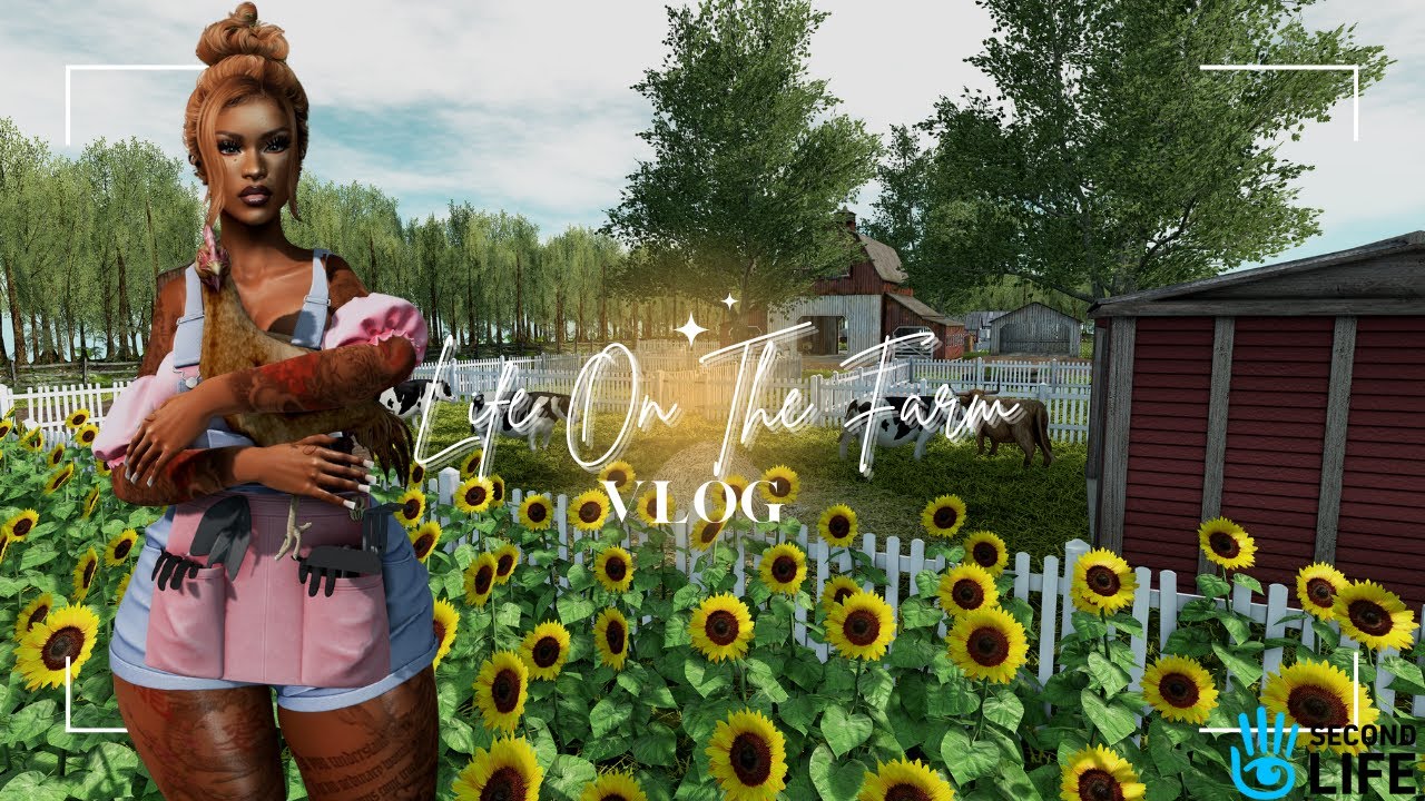 Second Life Vlog: Life On The Farm | We Upgraded Some Things! | MyStory ...