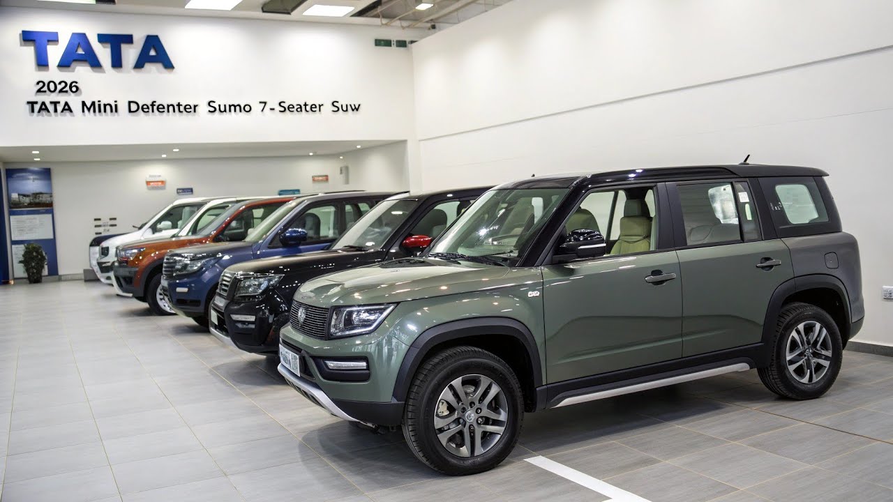New 2026 Tata Mini Defender Sumo 7-Seater 😱 Is THIS India’s Toughest ...