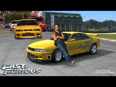 Leon's R33 GTR from Fast & Furious |Real racing3|Android gameplay # ...