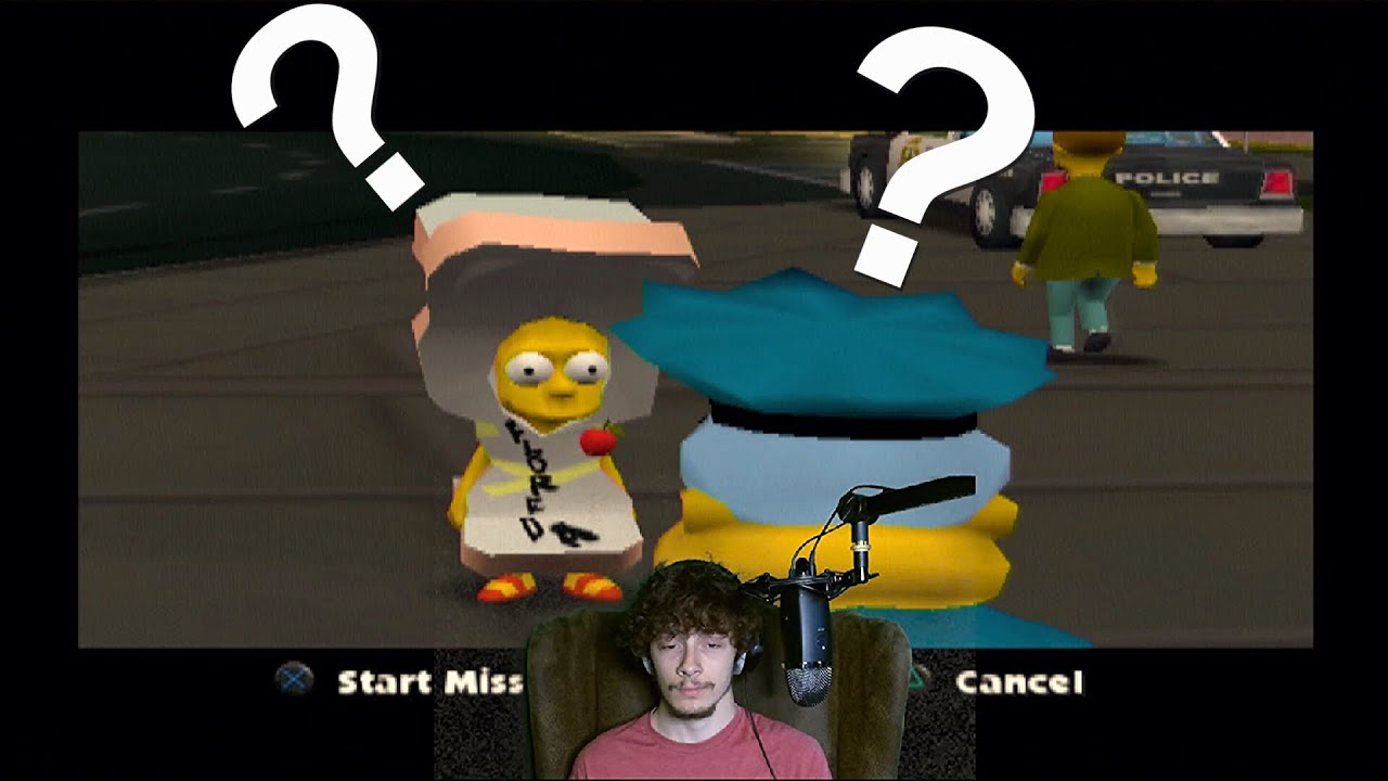 the Simpsons hit & run | CHIEF WIGGUM | ep 13 - YouTube