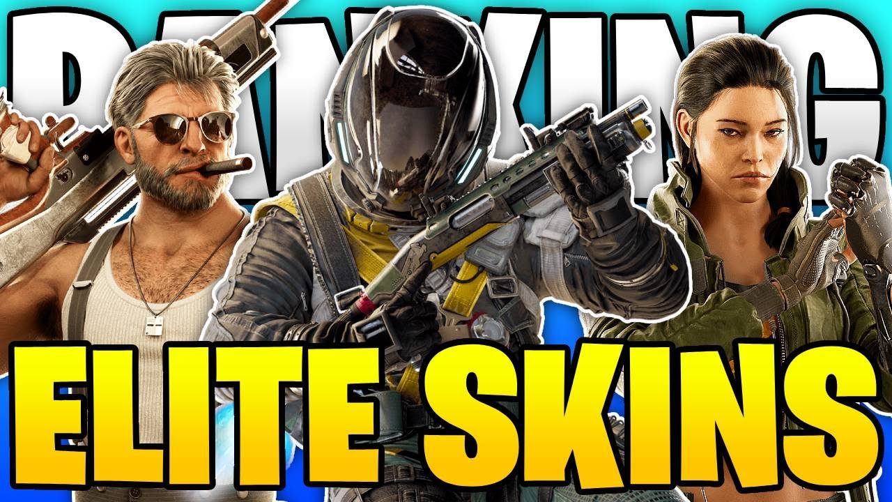 Ranking All 64 Elite Skins in Rainbow Six Siege from WORST to BEST ...