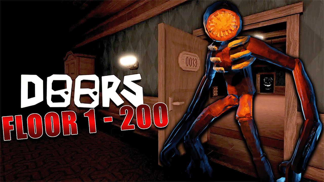 DOORS Doors 1 - 200 Challenge Stream! - YouTube