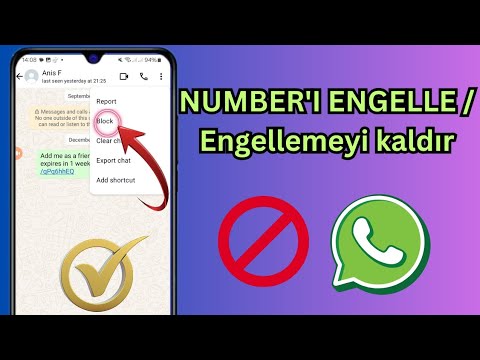 WhatsApp'ta birisini bilmeden nasıl engelleyebilirim(2025),