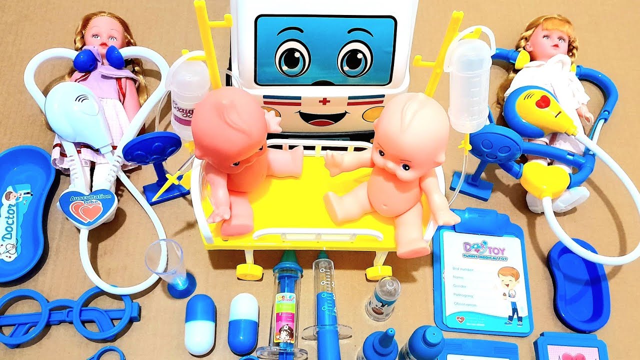 8 Minutes Satisfying With Unboxing Doctor Ambulance Play Set #asmr ...