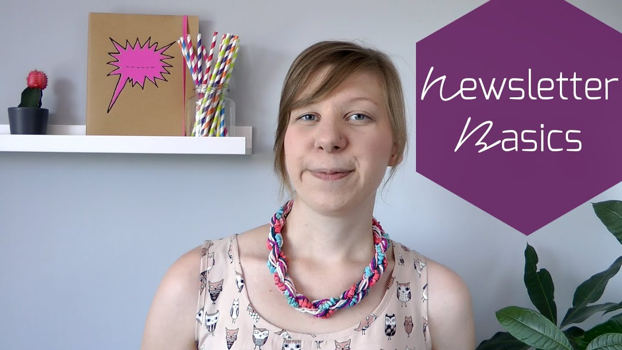 Mini Blog Booster #2: Newsletter Basics für Blogger - YouTube