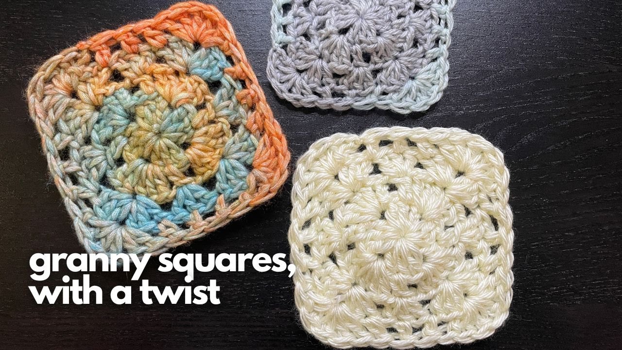 How to Crochet a Granny Square Alternative - Beautiful & Easy Granny ...