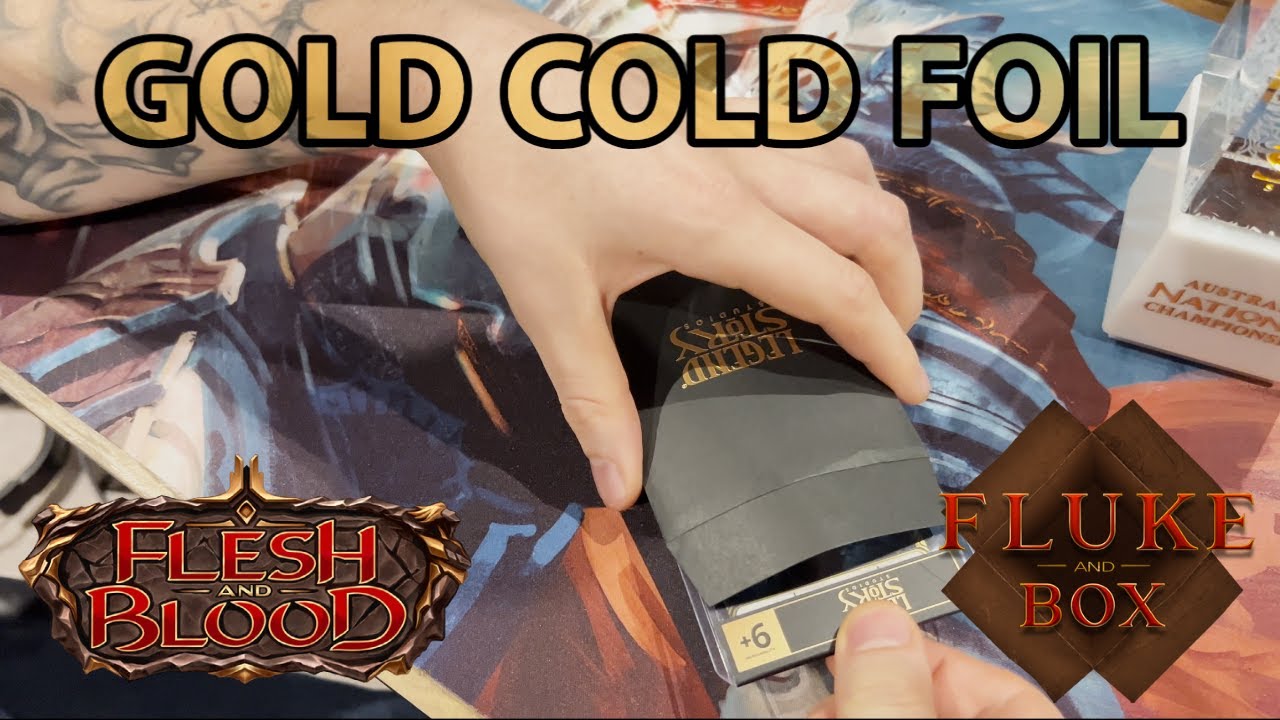 Opening Gold Foil With Australian National Champion Nick Butcher - YouTube