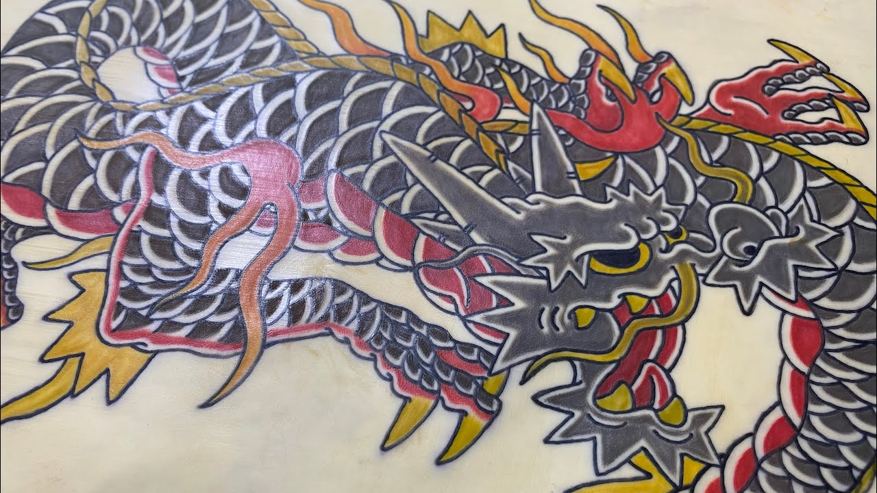 How To Tattoo | Tattoo Shading | Tattoo Fake Skin | How To Draw Tattoo ...