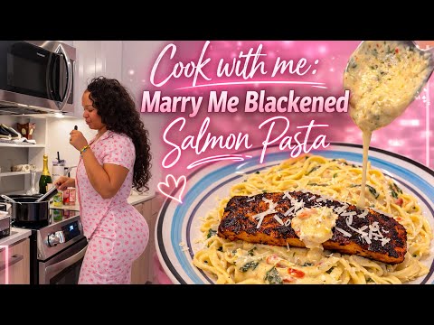 COOK WITH ME | MARRY ME SALMON FETTUCCINE | SUPER EASY RECIPE | MUST TRY 
