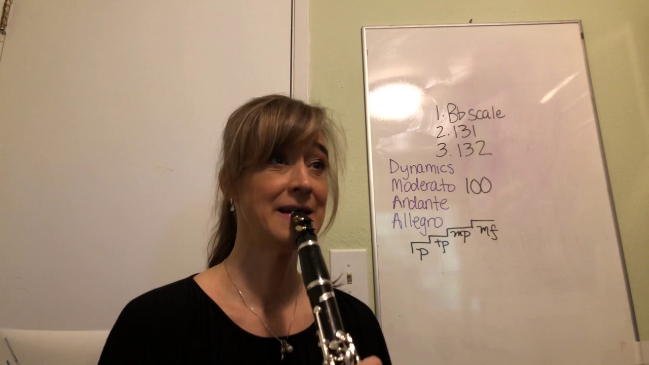 Beginning Band practice week of March 30 - YouTube