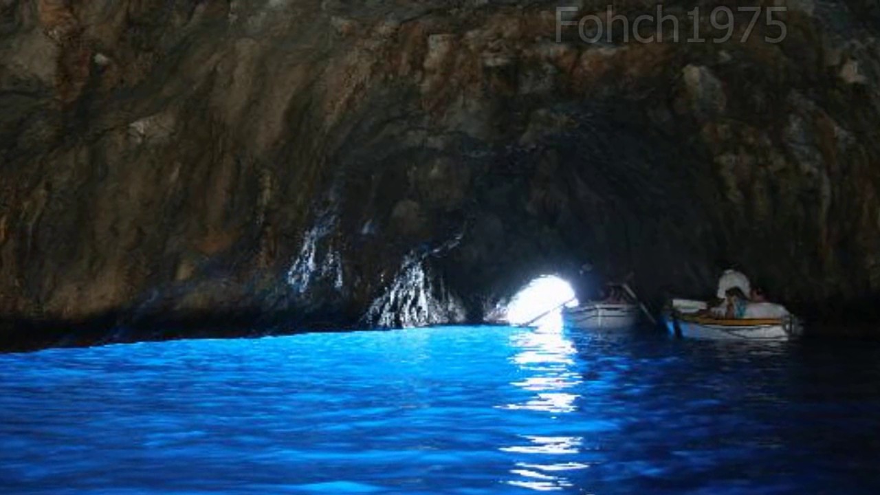 La Única Gruta Azul, Capri 16/23 - YouTube