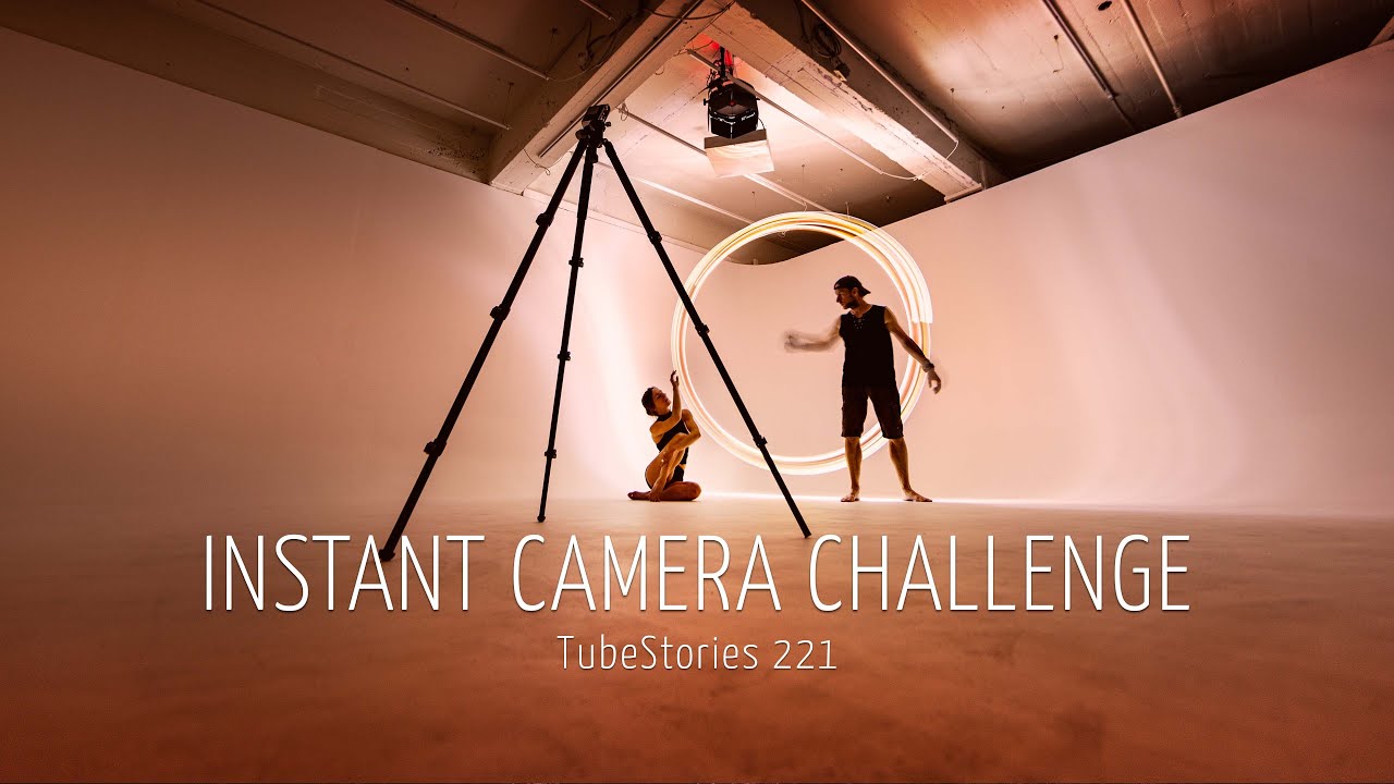Photography challenge: light-painting using an instant camera - EP221 ...