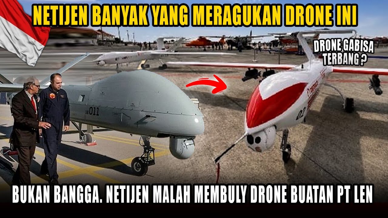 Bukan Bangga, Netijen Malah Bully Drone Buatan PT LEN Yang Dipamerkan ...