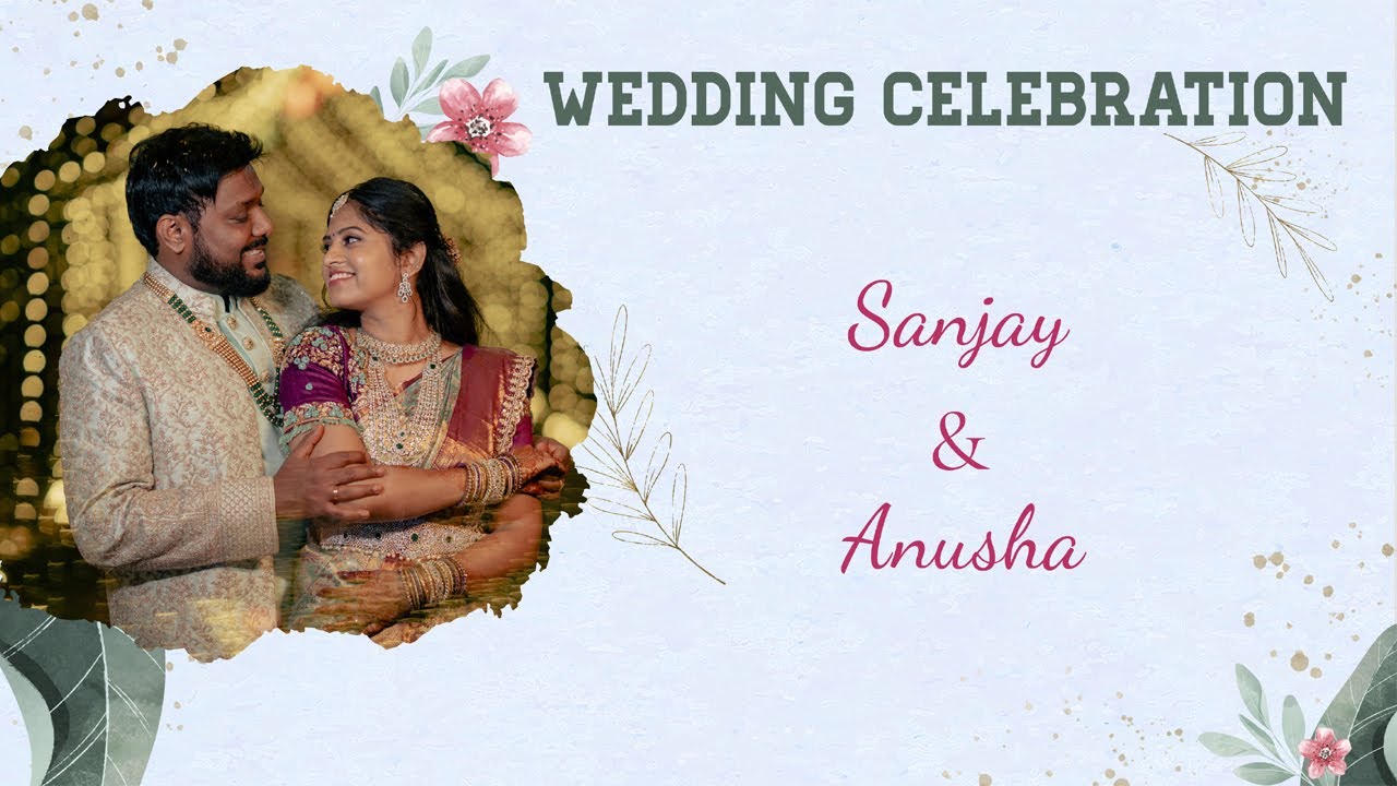 SANJAY & ANUSHA ||WEDDING CELEBRATION || 16-10-2024 || - YouTube