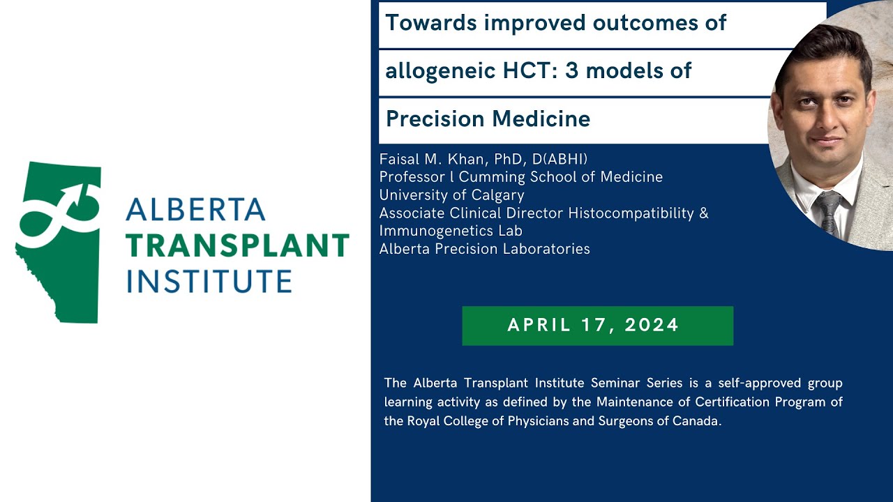 Towards improved outcomes of allogeneic HCT: 3 models of Precision ...